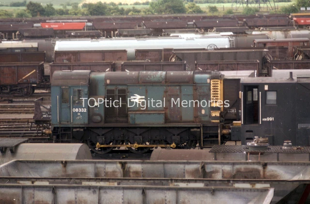 RAIL SLIDE MOUNTED negative 08332 Class 08 #E9895 £2.99 - PicClick UK