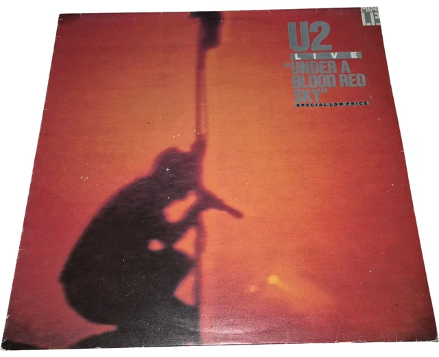 U2 UNDER A Blood Red Sky Live Vinyl Record Album 1983 Remastered LP $40 ...