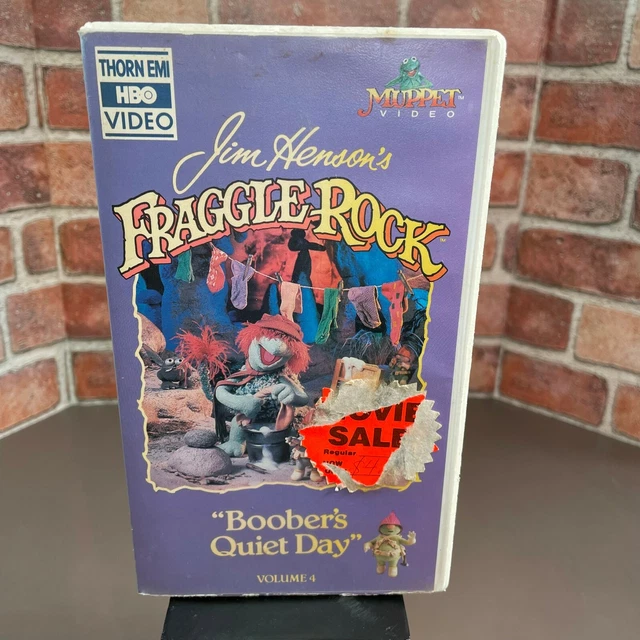 JIM HENSON'S FRAGGLE Rock "Boober's Quiet Day" Vol. 4 VHS. Muppets HBO ...