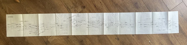 BRITISH RAILWAYS CLAPHAM Junction Signal Box Diagram 21CD/62SWD - 1980 ...