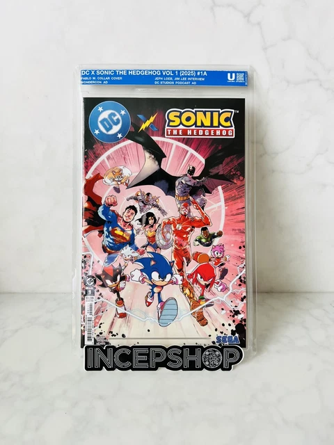 DC COMICS X Sonic The Hedgehog - Issue #1 Pablo Collar Uncirculated ...