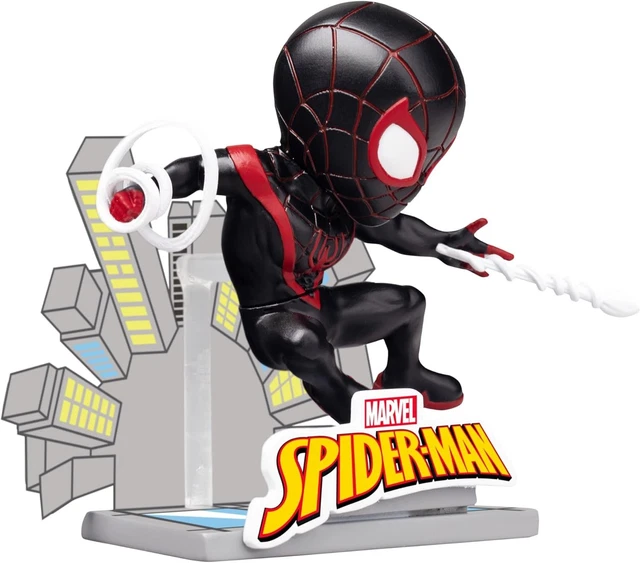 MARVEL PRÉSENTOIR FIGURINES mini Hero Box Attack Series Spider-Man 8 cm ...