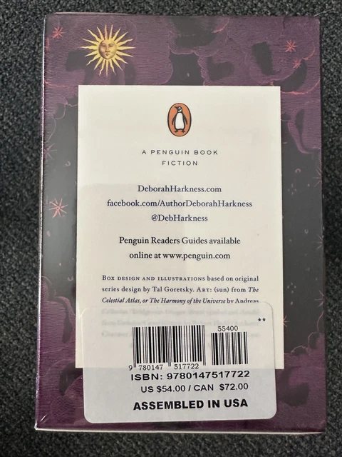 THE ALL SOULS Trilogy Boxed Set by Deborah Harkness (English) Paperback ...