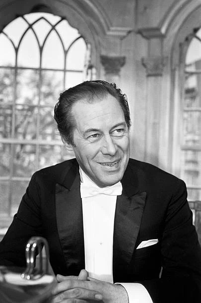 ACTRESS KAY KENDALL And Her Husband Rex Harrison. February 1958. P- Old ...