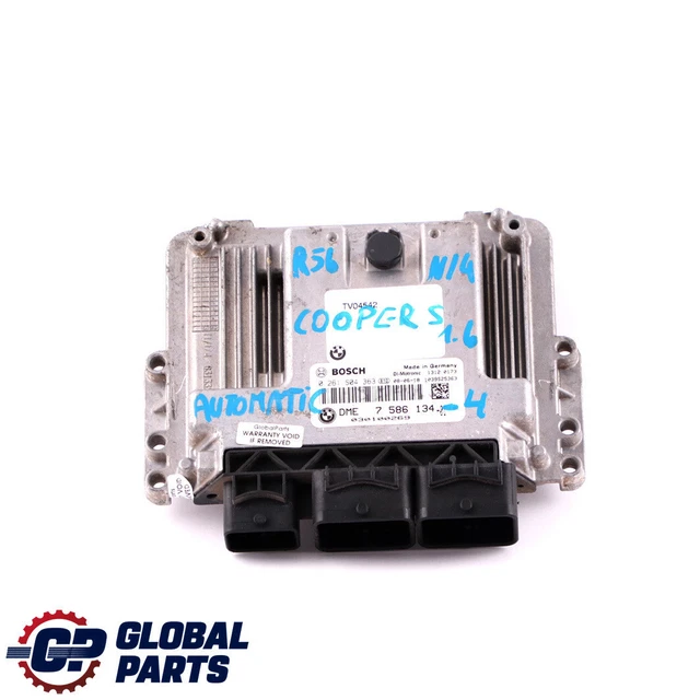 MINI COOPER S R55 R56 R57 N14 1.6 ECU Basic Control Unit DME 7586134 ...