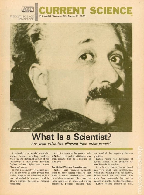 CURRENT SCIENCE #5522 FN 6.0 1970 Stock Image £8.24 - PicClick UK