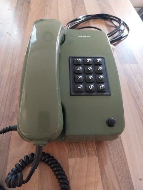 RETRO SIEMENS PUSH Button Telephone 99p Start No Reserve £0.99 ...