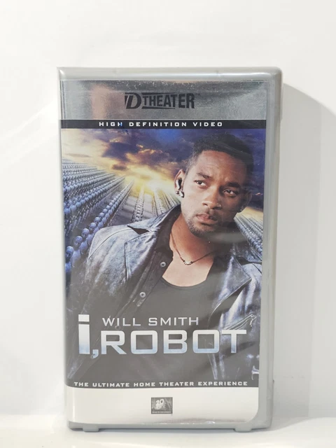 I, ROBOT D-VHS HD VIdeo DVHS Digital D-Theater iRobot i,Robot Will ...