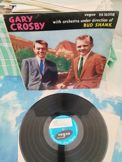 GARY CROSBY - Orchestra Conducted By Bud Shank – Vogue VA 160118 UK LP ...