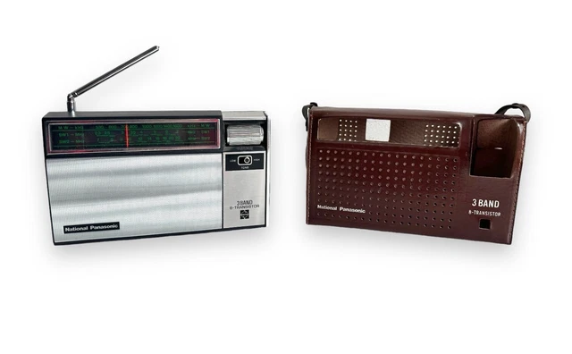 NATIONAL PANASONIC MODEL R-302 Vintage Radio SW MW Matsushita Electric ...