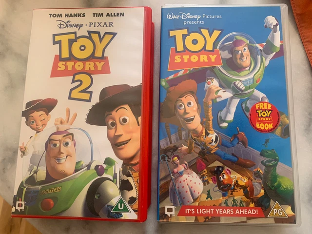 TOY STORY (VHS) 1+2 Retro Movies, Collectable, Universal Studio’s ...