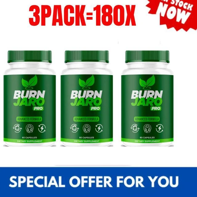 BURN JARO FOR Weight Loss Weight Management Burn Jarow Pink Salt Pills ...