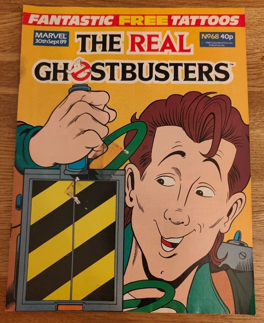 COMIC - CLASSIC Marvel UK The Real Ghostbusters No #68 30th September ...