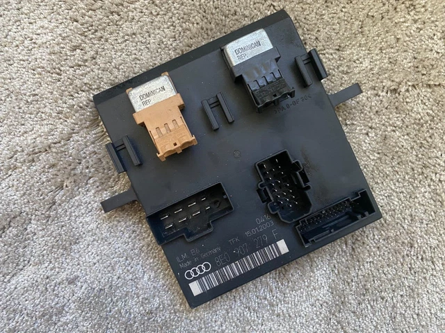 AUDI A4 B6 B7 Comfort/Convenience Control Body Module Unit 8E0907279F ...