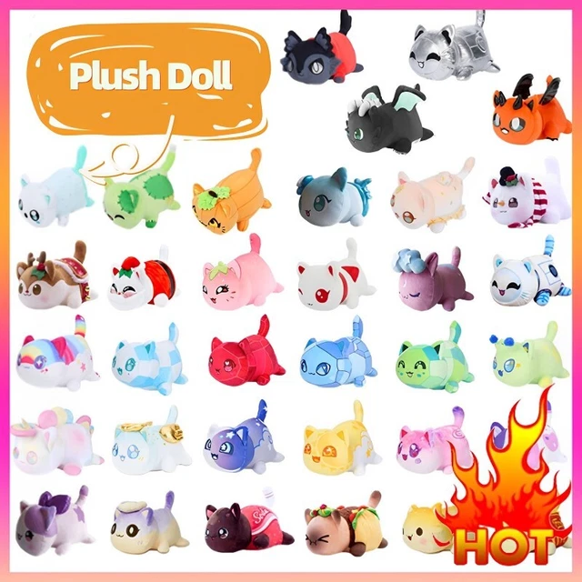 Aphmau Plush Doll Meemeows Food Cat Plushies Toy Donut Burger Stuffed Dolls Us 4160 Picclick Ca