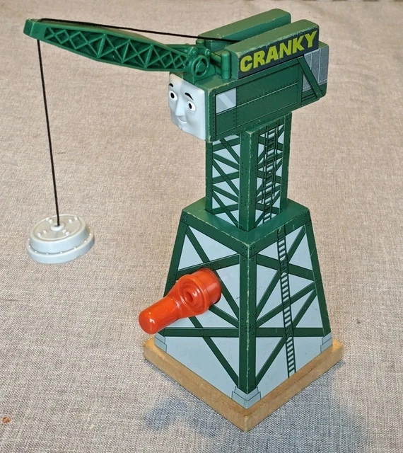 THOMAS THE TANK Engine & Friends Wooden Railway Cranky The Crane Fisher ...