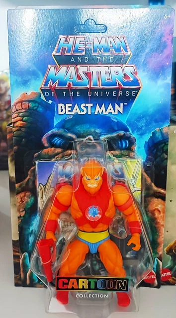 MATTEL MASTERS ORIGINS Collection De Dessin Animé Beast Man 14 CM ...