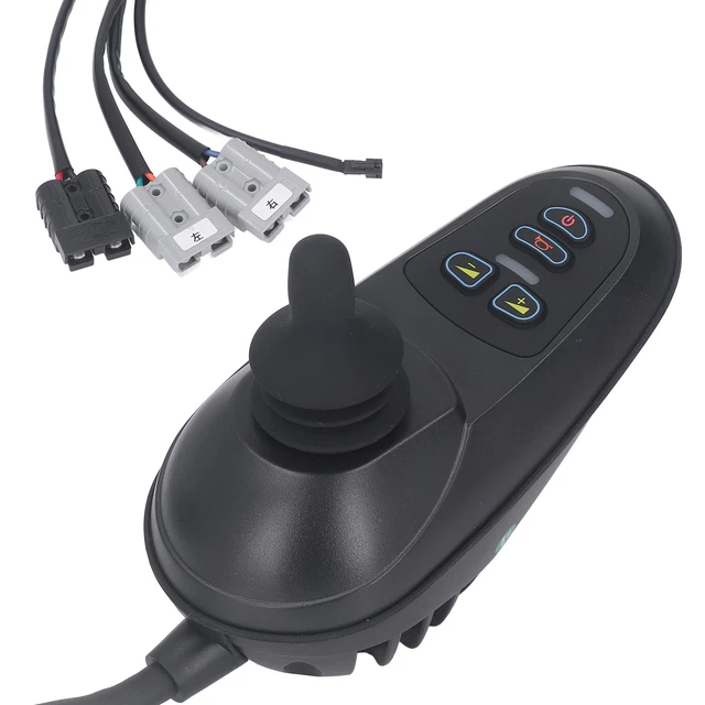 ELECTRIC WHEELCHAIR JOYSTICK Controller Remote Control Brush Motor ...