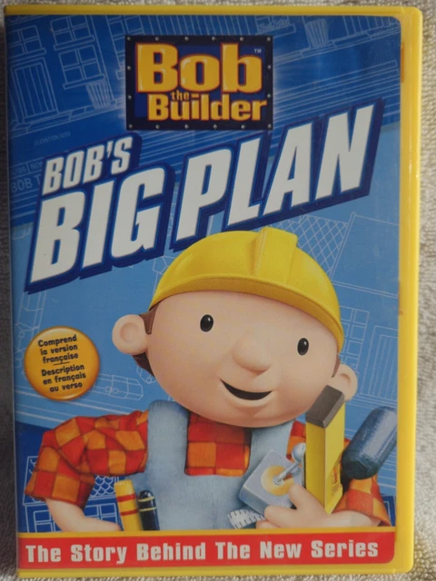 BOB THE BUILDER DVD Bob's Big Plan Kids Movie Canadian French English ...