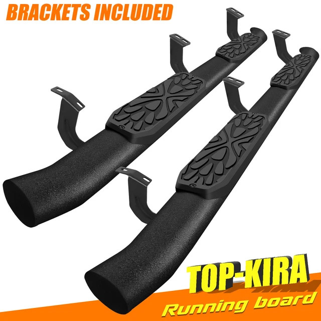 FIT 05-23 TOYOTA Tacoma Double Cab 3.5" Running Board Nerf Bar Side ...