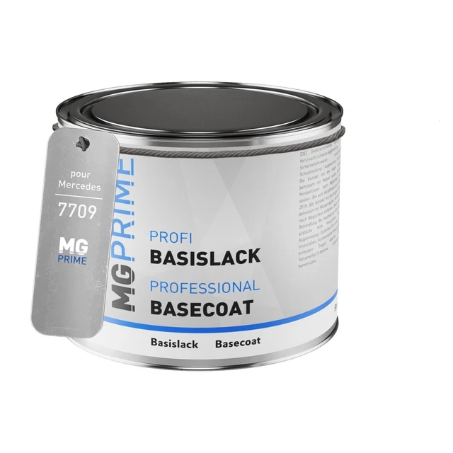 PEINTURE VOITURE POT pour Mercedes 7709 Blaugrau Blue Grey 0,5l EUR 28 ...