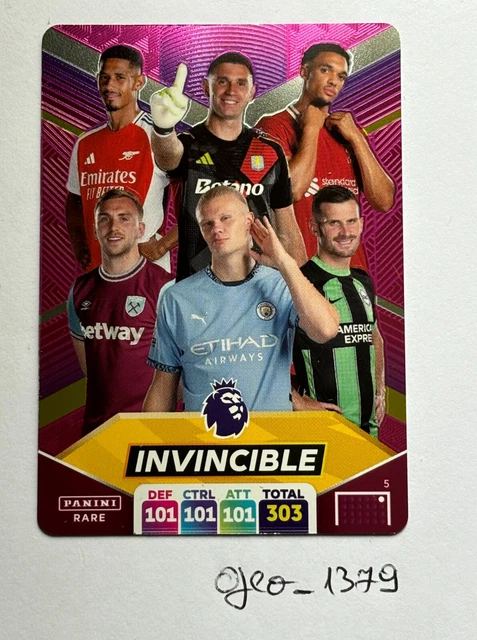 PANINI ADRENALYN XL Premier League 2025 24-25 GOLDEN BALLER Set of 5 £ ...