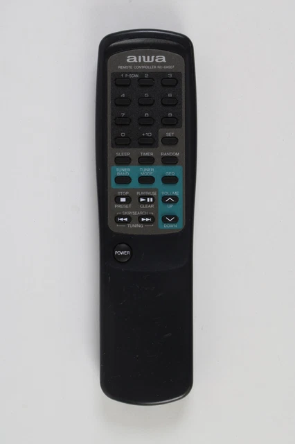 TELECOMANDO TELECOMANDO ORIGINALE Aiwa RC-6AS07 Remote Control testato ...