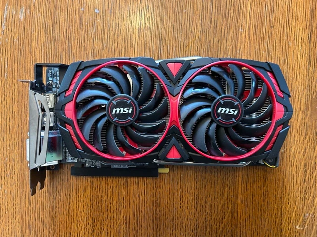 MSI RADEON RX 580, Armor MK2 8G OC Graphics Card $40.00 - PicClick
