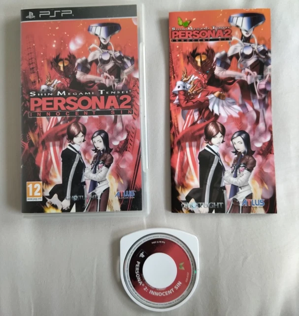 SHIN MEGAMI TENSEI: Persona 2 Innocent Sin (Sony PSP, 2011) PAL Game ...