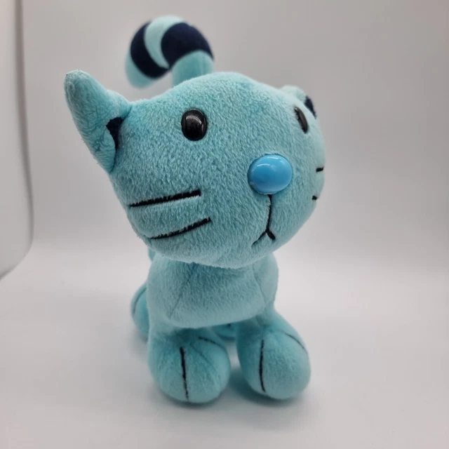 BOB THE BUILDER Pilchard Cat Soft Toy 9" Vintage Kids Plush Cuddly ...