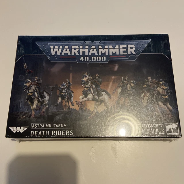 WARHAMMER 40K DEATH Korps Of Krieg Death Riders x5 NEW Astra Militarum ...