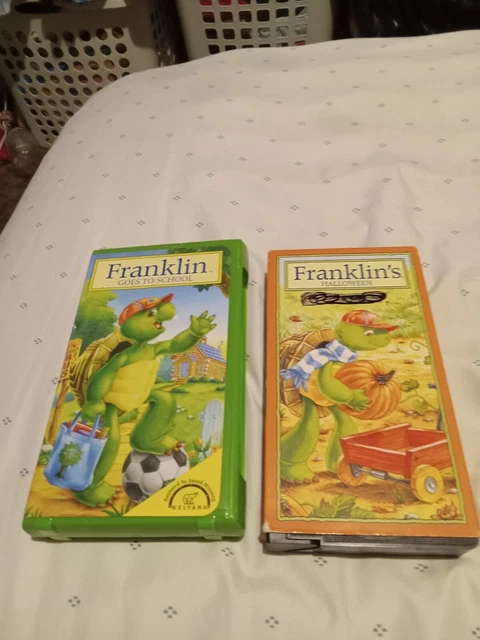 FRANKLIN'S HALLOWEEN & Franklin Goes To School (VHS, 1998) £12.56 ...