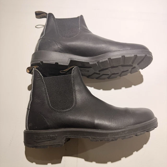 BLUNDSTONE BOOTS MENS US 9 (AU 8/8.5) Black . Pull On. Tasmania ...