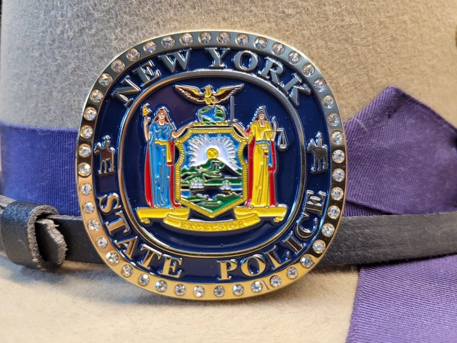 NEW YORK STATE Police Super Trooper Bowl Ring Challenge Coin £24.35 ...
