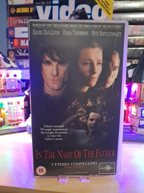IN THE NAME of the Father (VHS) Small Box Sellthrough CIC £1.50 ...