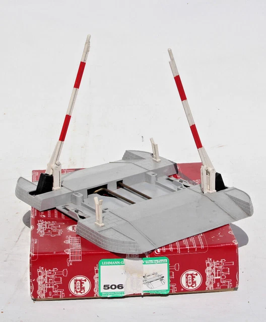 LGB LEHMANN SPUR G beschrankter Bahnübergang 50650 mit OVP (305111 ...