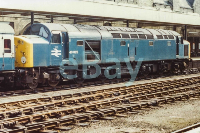 UK RAILWAY PHOTOGRAPH of Class 40 Locomotive 40025. RM40-18 £1.70 ...