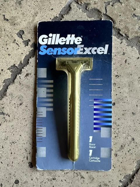 Gillette Sensor Excel Metal Handle FOR SALE! - PicClick