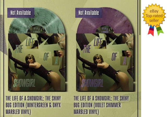 TAYLOR SWIFT - The Life Of A Showgirl: The Shiny Bug Vinyl Set - (SHIPS ...