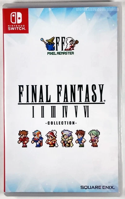 FINAL FANTASY I-VI PIXEL REMASTER COLLECTION Nintendo Switch ASIA ...
