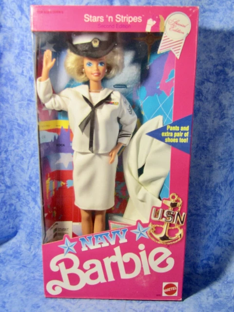 BARBIE - &NAVY Barbie" in First Class Quartermaster Uniform - 1990 ...