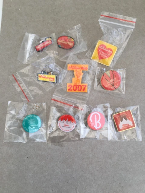BUTLINS PREMIER Club Badges 10 X Different Dates £19.99 - PicClick UK