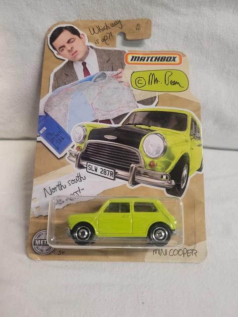 MATCHBOX MR. BEAN Mini Cooper 30th Anniversary green $9.50 - PicClick CA