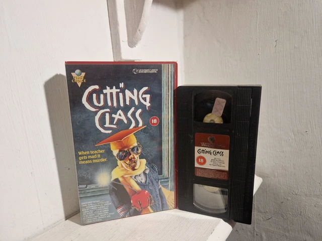 CUTTING CLASS - Big Box Vhs - Rare Horror £31.90 - PicClick UK