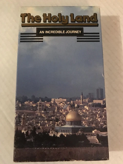 THE HOLY LAND An Incredible Journey Every Holy Land Site 1985 Vhs £11. ...