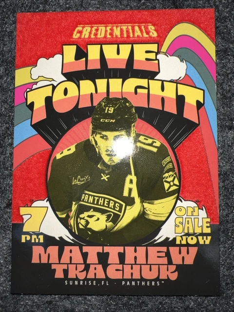 2023-24 UD CREDENTIALS Matthew Tkachuk Live Tonight SSP #LT-12 EUR 36 ...