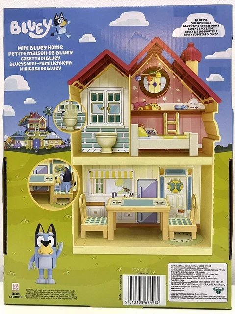 BLUEY MINI BLUEY Home Petite Maison De Bluey - Compact House Play-set ...