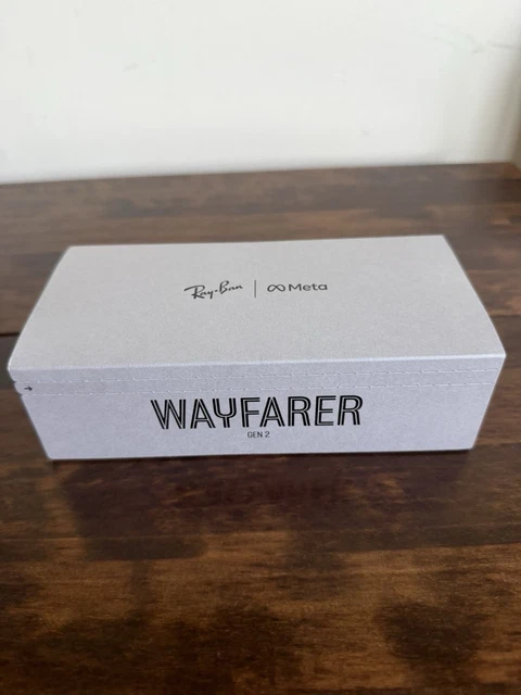 RAY-BAN META WAYFARER (Gen 2) Matte Black Polar Gradient Graphite ...