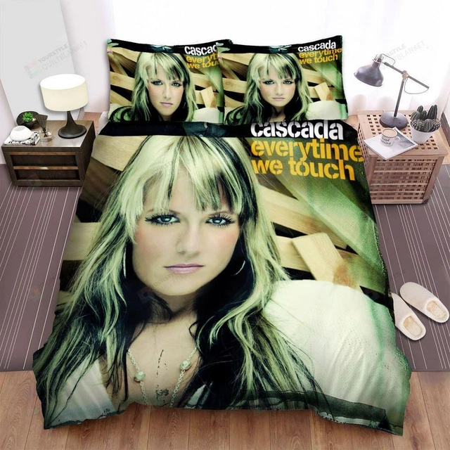 CASCADA EVERYTIME WE Touch Album Music Portrait Singer Quilt Duvet ...