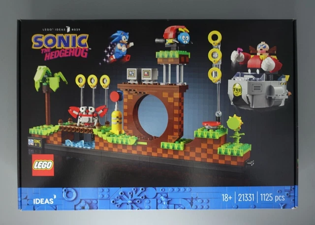 LEGO IDEAS SONIC The Hedgehog Green Hill Zone 21331 Building Kit BRAND ... LEGO IDEAS SONIC The Hedgehog Green Hill Zone 21331 Building Kit BRAND ...